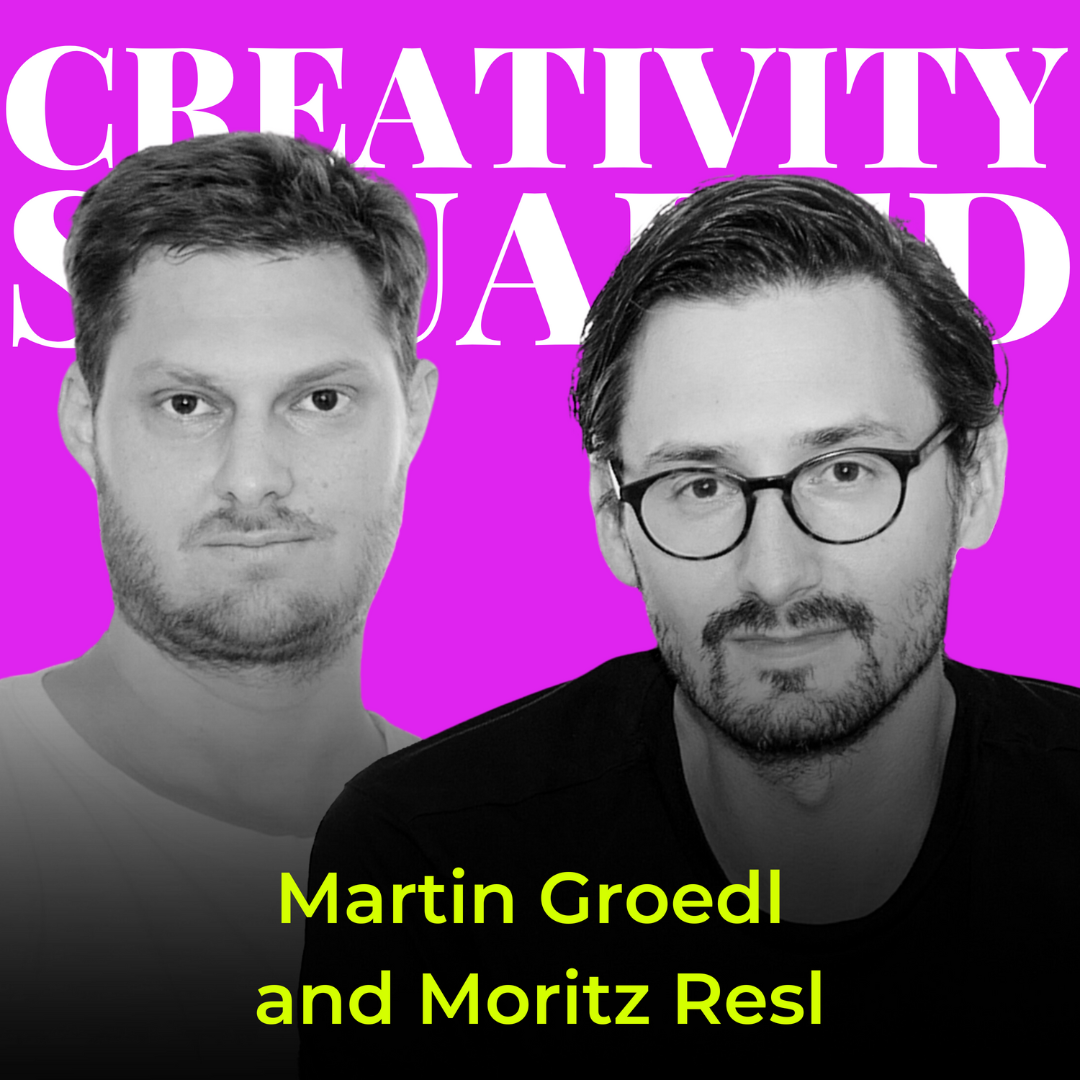 Ep32. Martin Groedl and Moritz Resl: Are Machines Creative? - Creativity Squared